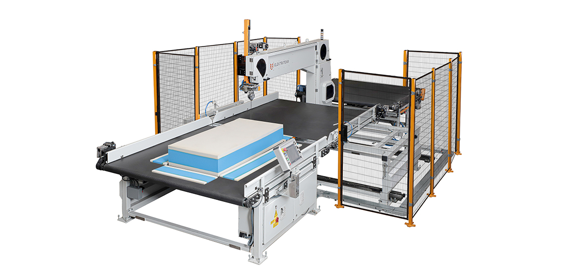 DXV-TRIM | Automatic Vertical Mattress Trimming Machine