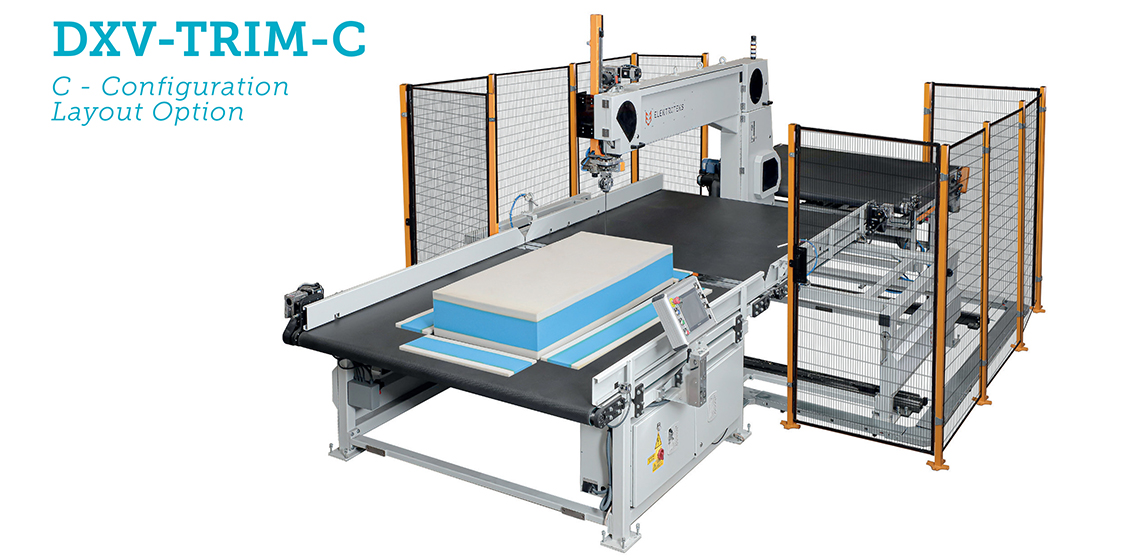 DXV-TRIM | Automatic Vertical Mattress Trimming Machine