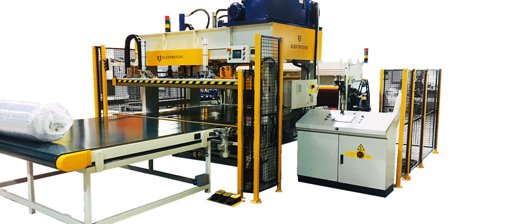 ET-ROLL-200 Series | Mattress Compress and Roll Pack Machine