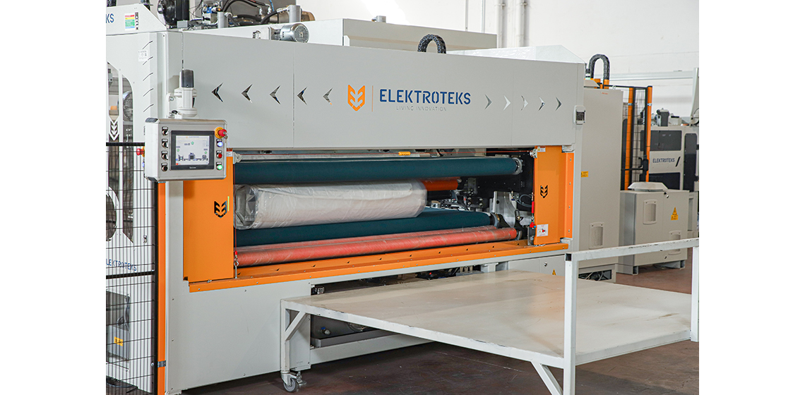 ET-ROLL-360-SFP | Automatic Mattress Wrap, Compress and Roll Pack Line