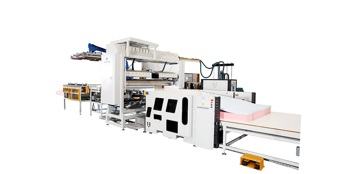VESTA | Automated Pur Hotmelt Mattress and Foam Lamination System