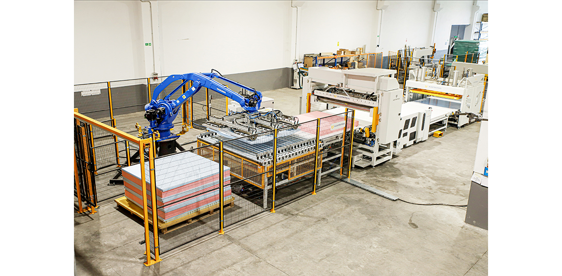 VESTA | Automated Pur Hotmelt Mattress and Foam Lamination System